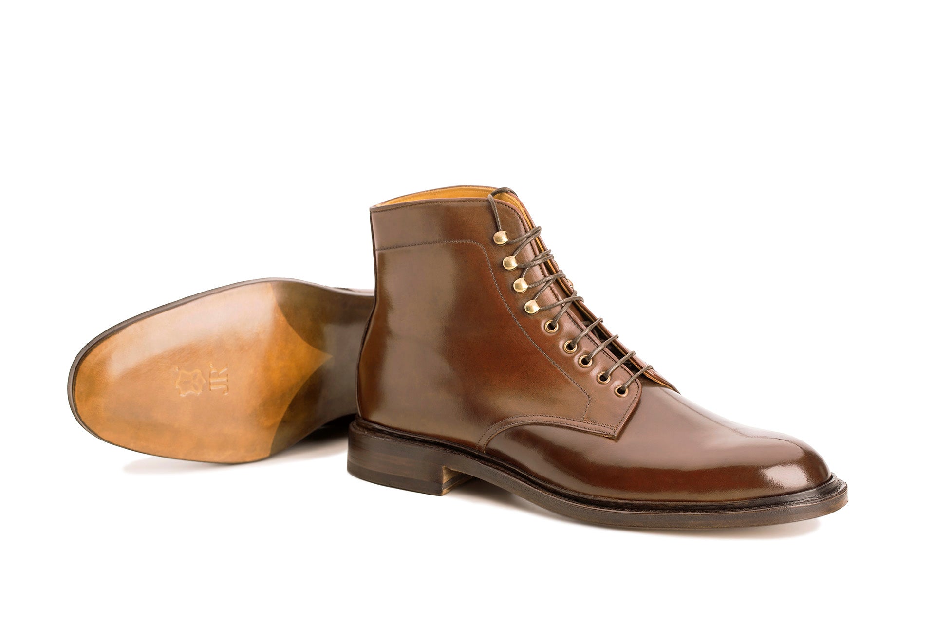 101637 - CIGAR SHELL CORDOVAN - E – Meermin Shoes