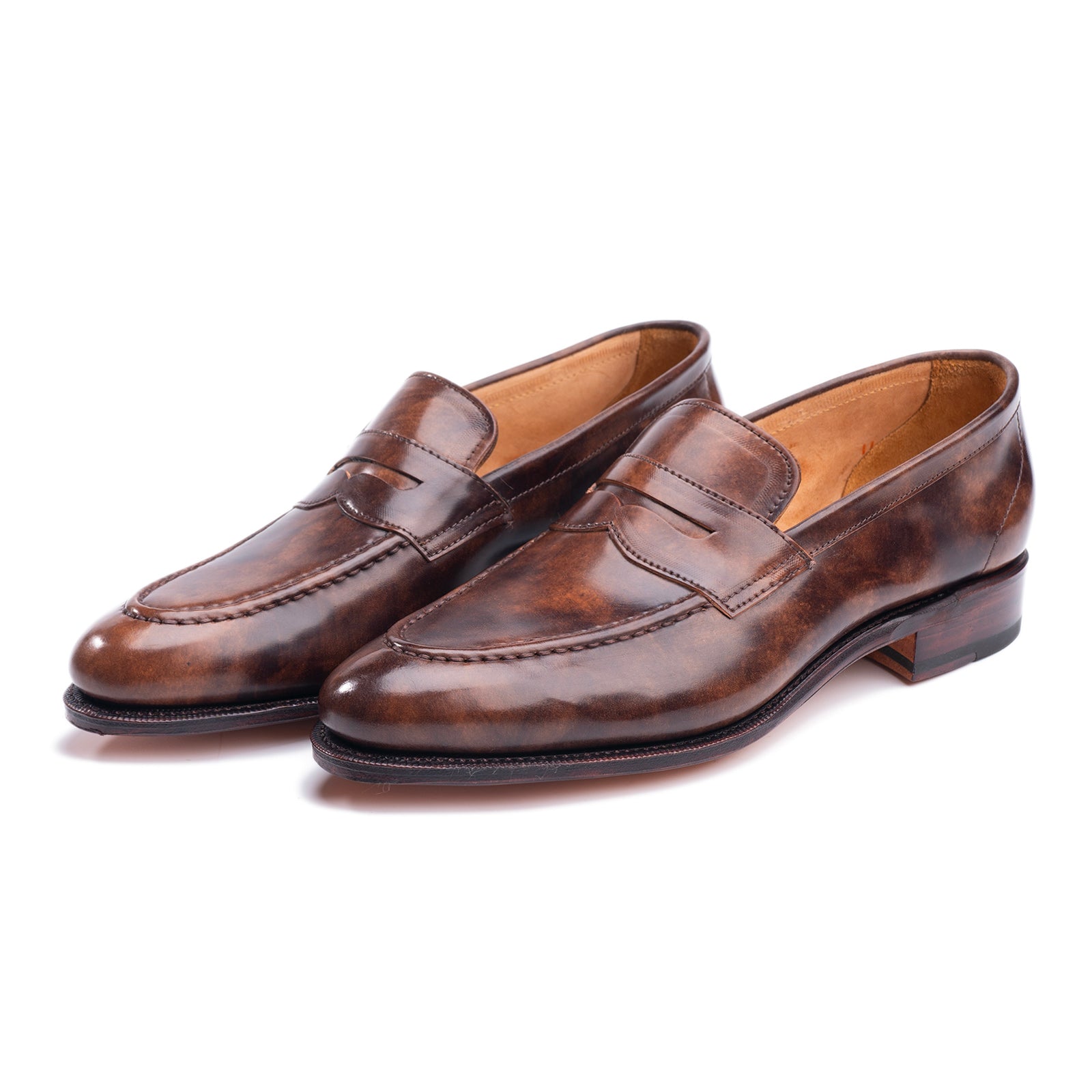 114284 - BROWN MUSEUM SHELL CORDOVAN - E – Meermin Shoes