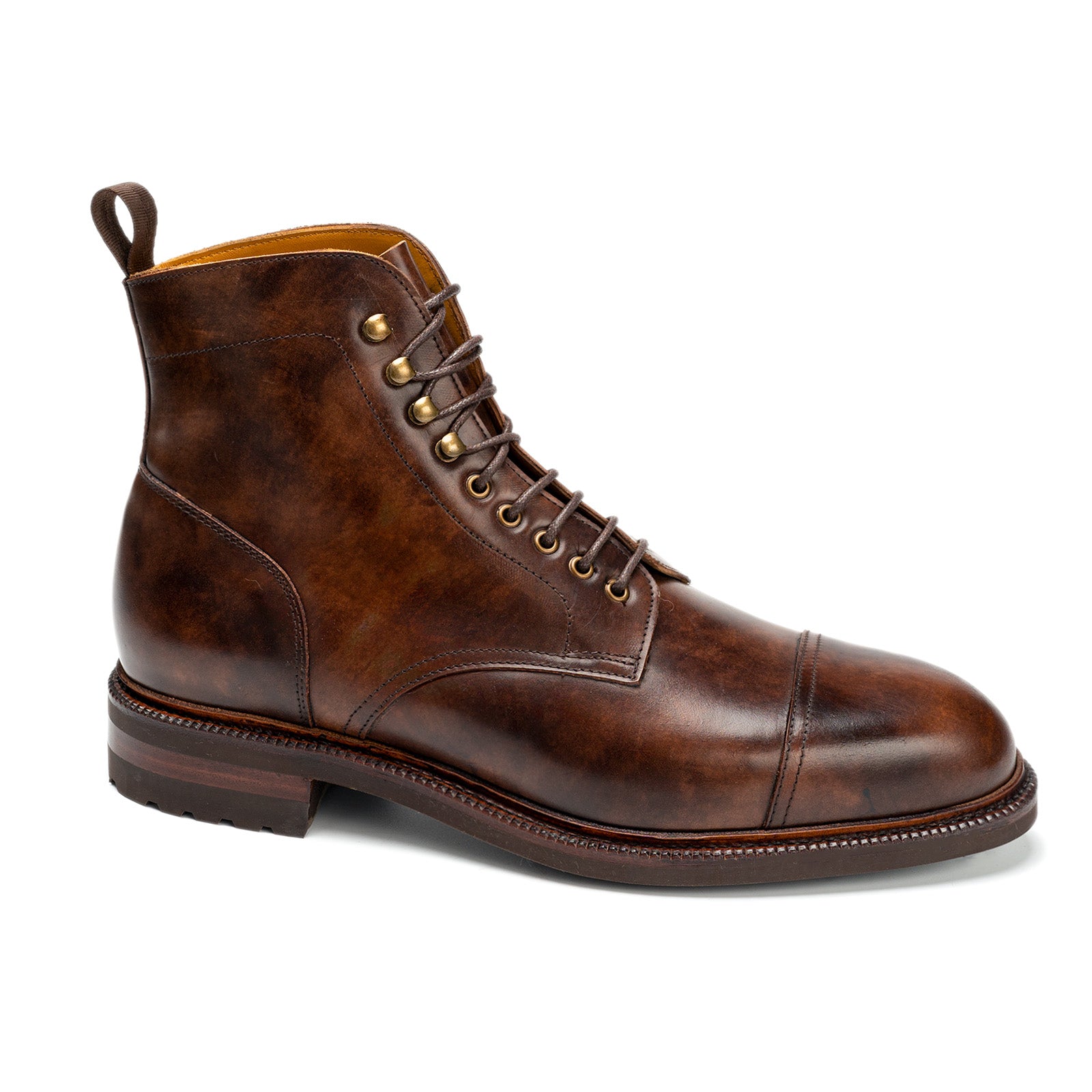 116210 - BROWN MUSEUM SHELL CORDOVAN - E (ULTRAFLEX SYSTEM) – Meermin Shoes