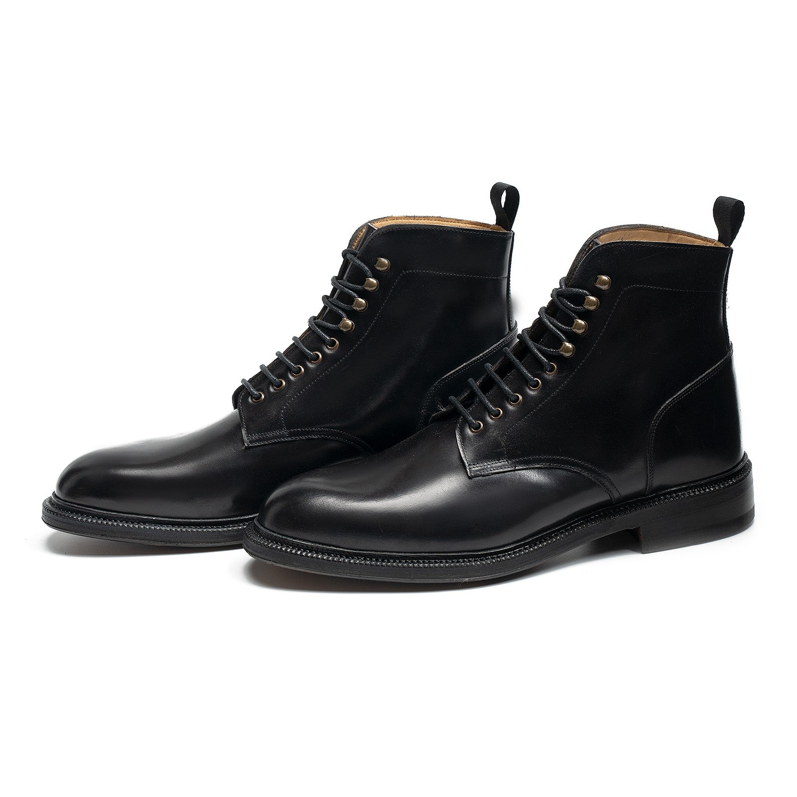 116211 - BLACK HORWEEN SHELL CORDOVAN - E – Meermin Shoes