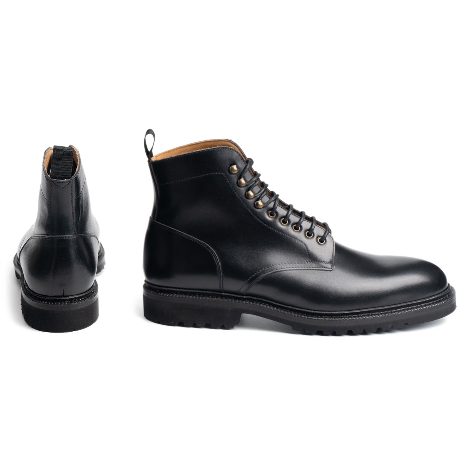 516211 - BLACK CALF - E (ULTRAFLEX SYSTEM) – Meermin Shoes - International