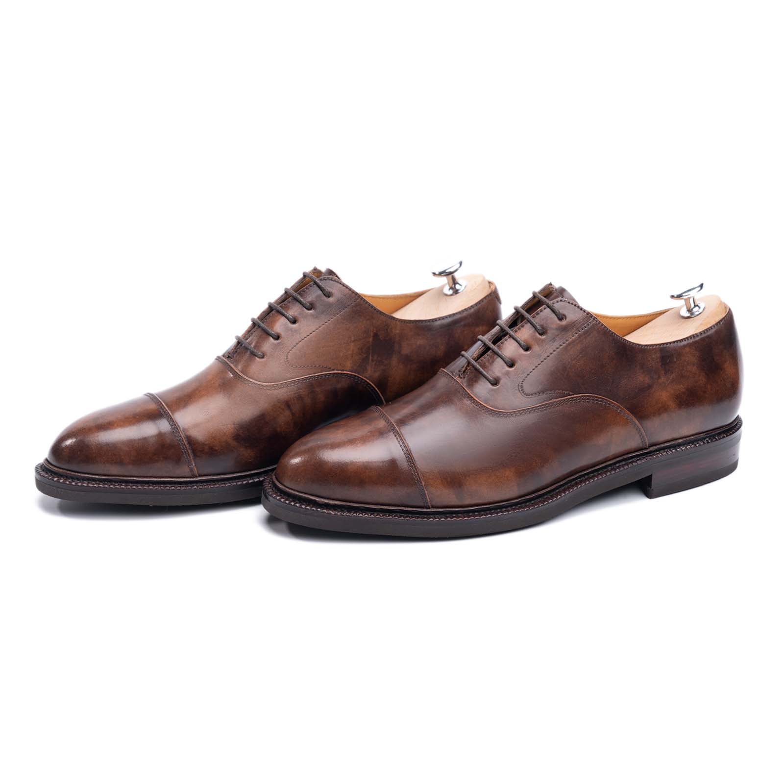 116660 - BROWN MUSEUM SHELL CORDOVAN - E (ULTRAFLEX SYSTEM) – Meermin Shoes