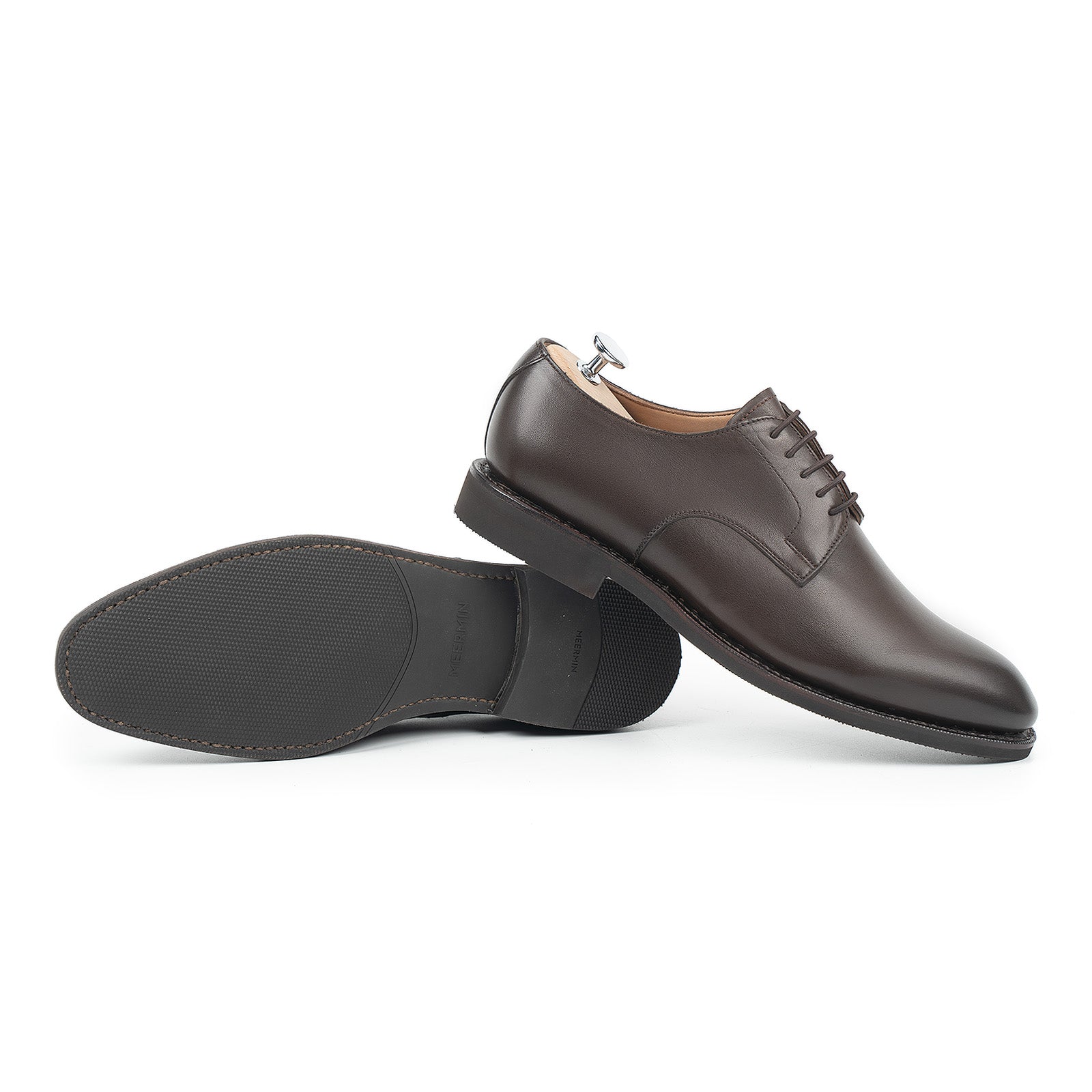 514061 - BROWN SILKCALF - E – Meermin Shoes - International